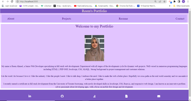 Responsive Portfolio